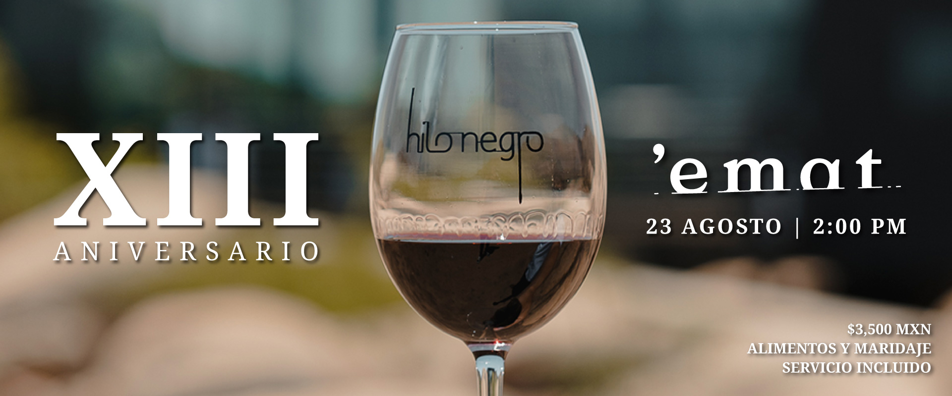 XIII ANIVERSARIO – Hilo Negro